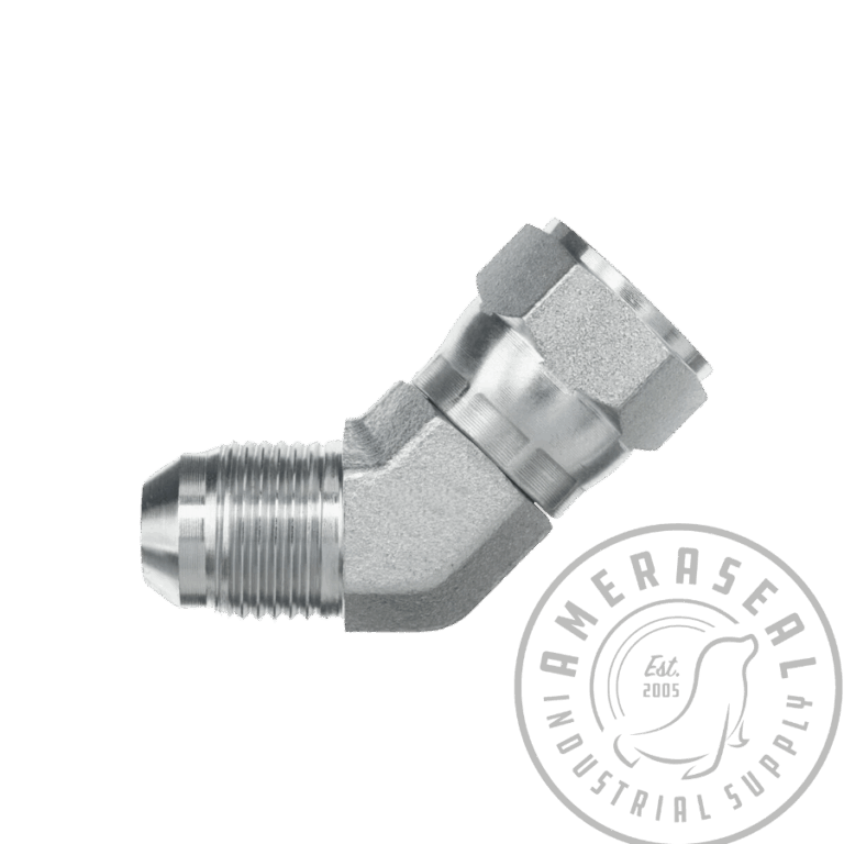 45° Elbow Swivel - Male JIC x Female JIC - 6502 - Ameraseal Industrial ...