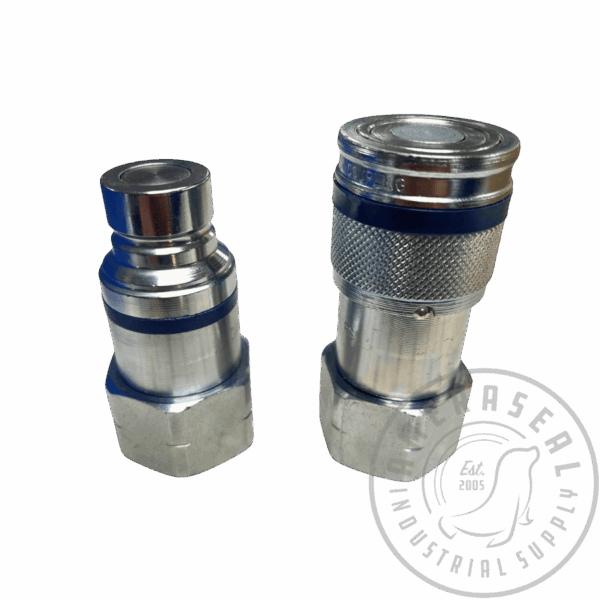 Flat Face Hydraulic Quick Connect Couplers - Ameraseal Industrial Supply